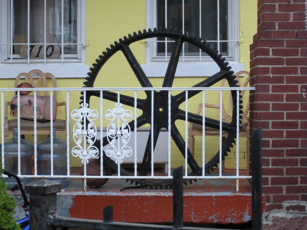 Odd Porch Decoration - PoPville