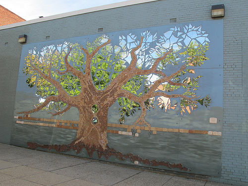 Awesome Community Mural/Mosaic – The Yume Tree - PoPville
