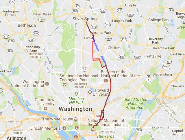 Ground Broken on Fort Totten Extension of the Metropolitan Branch Trail ...