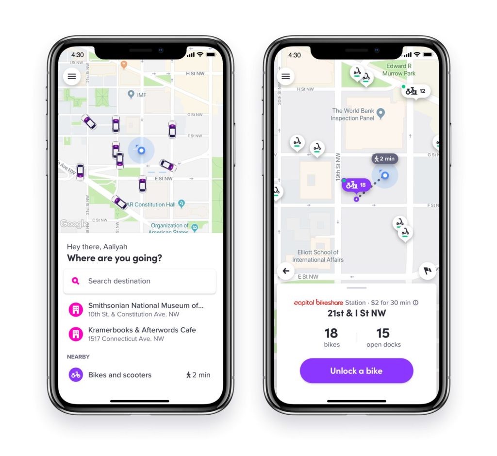 Lyft Is Integrating Capital Bikeshare Into Its App PoPville Lyft Is Integrating Capital Bikeshare Into Its App PoPville