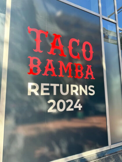 “Taco Bamba Looking Good!” - PoPville