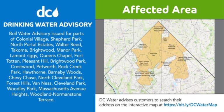 “DC Water Collecting and Testing Water Samples After Issuing a Boil ...