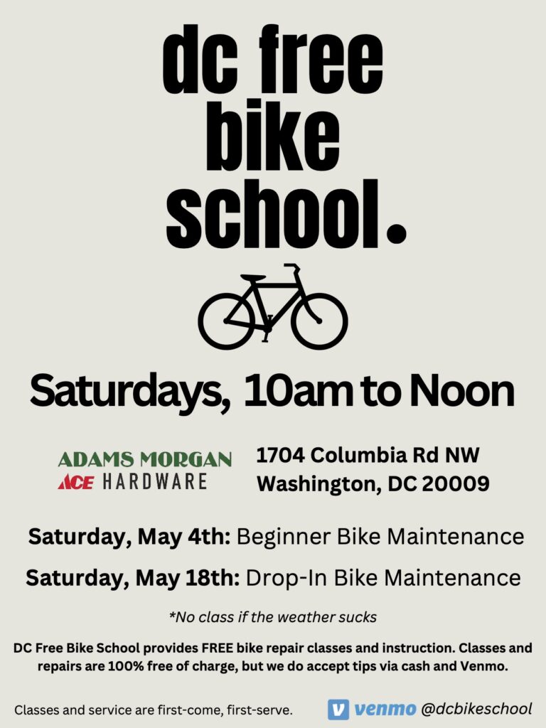 dc free bike school kicks off this Saturday - PoPville