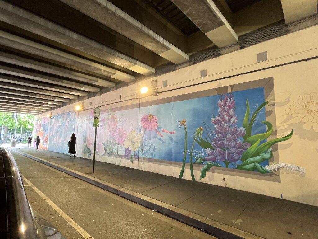 “SWBID Unveils New Mural Gallery Transforming 4th Street Underpass ...